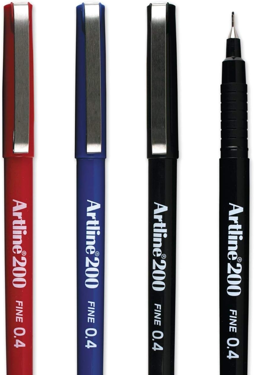 Pilot Pens V Sign Felt Tipped Fineliner Liquid Ink Pen, Bold Point ...