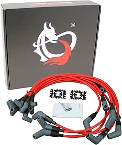 Amazon.com: AIP Electronics Dragon Fire Race Series High Performance Ignition Spark Plug Wire ...