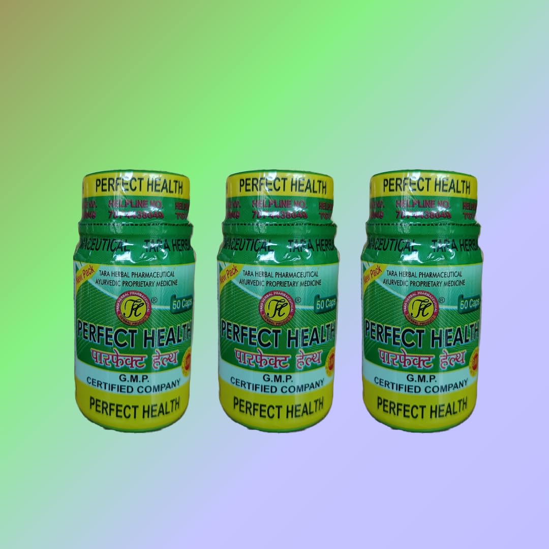 Buy Perfect Health Ayurvedic Herbal Supplement, 50 Capsules, GMP ...