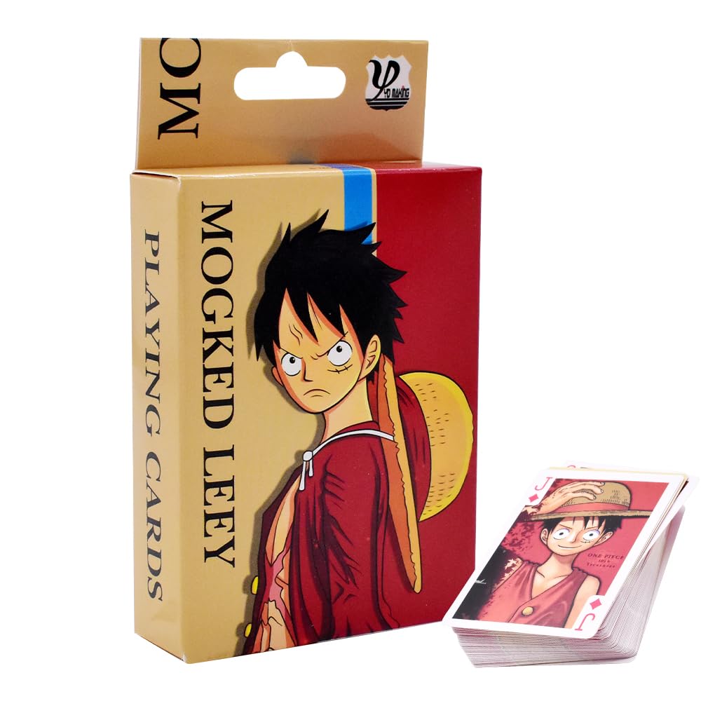 Hilloly One Piece Poker, One Piece Playing Card Poker, One Piece Card ...