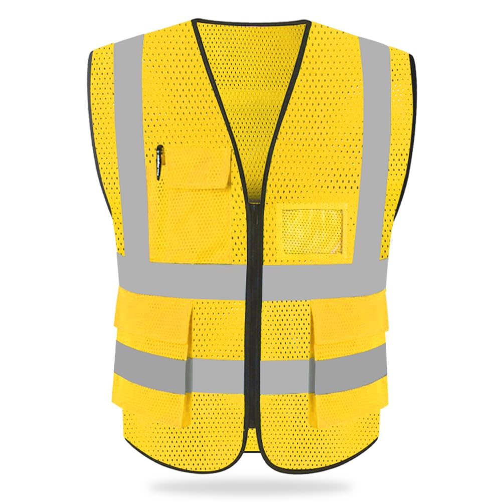 Snapklik.com : HYCOPROT High Visibility Mesh Safety Reflective Vest
