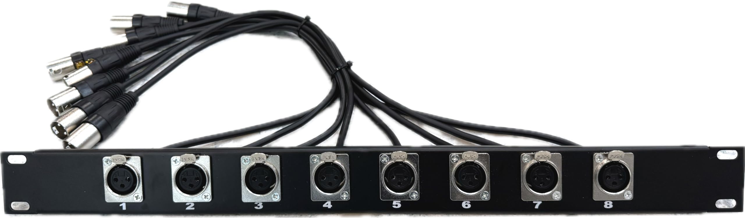 Amazon.com: Sound Professionals XLRM3 19" Cable to XLRF3 Panel Mount ...