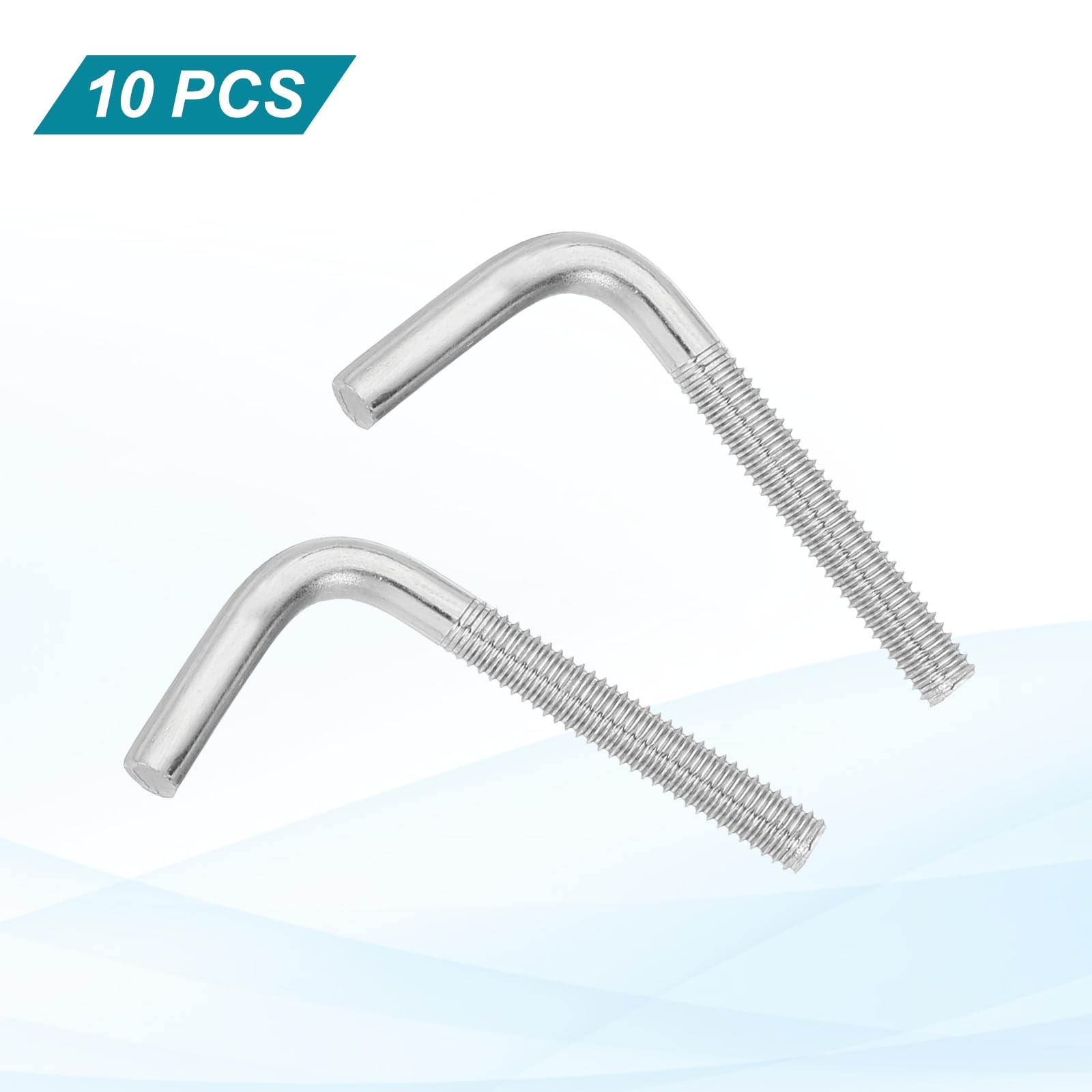 M5 Bolts Sourcing Map M4x33mm 7/L-Shaped Right Angle Bolt Screw, 304 ...
