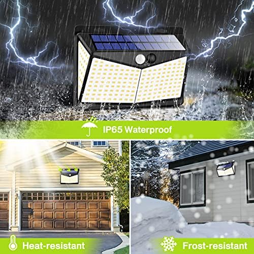 [아마존 할인 초특가 정보] Photo voltaic Lights Outside 208 LED/3 Modes, Photo ...