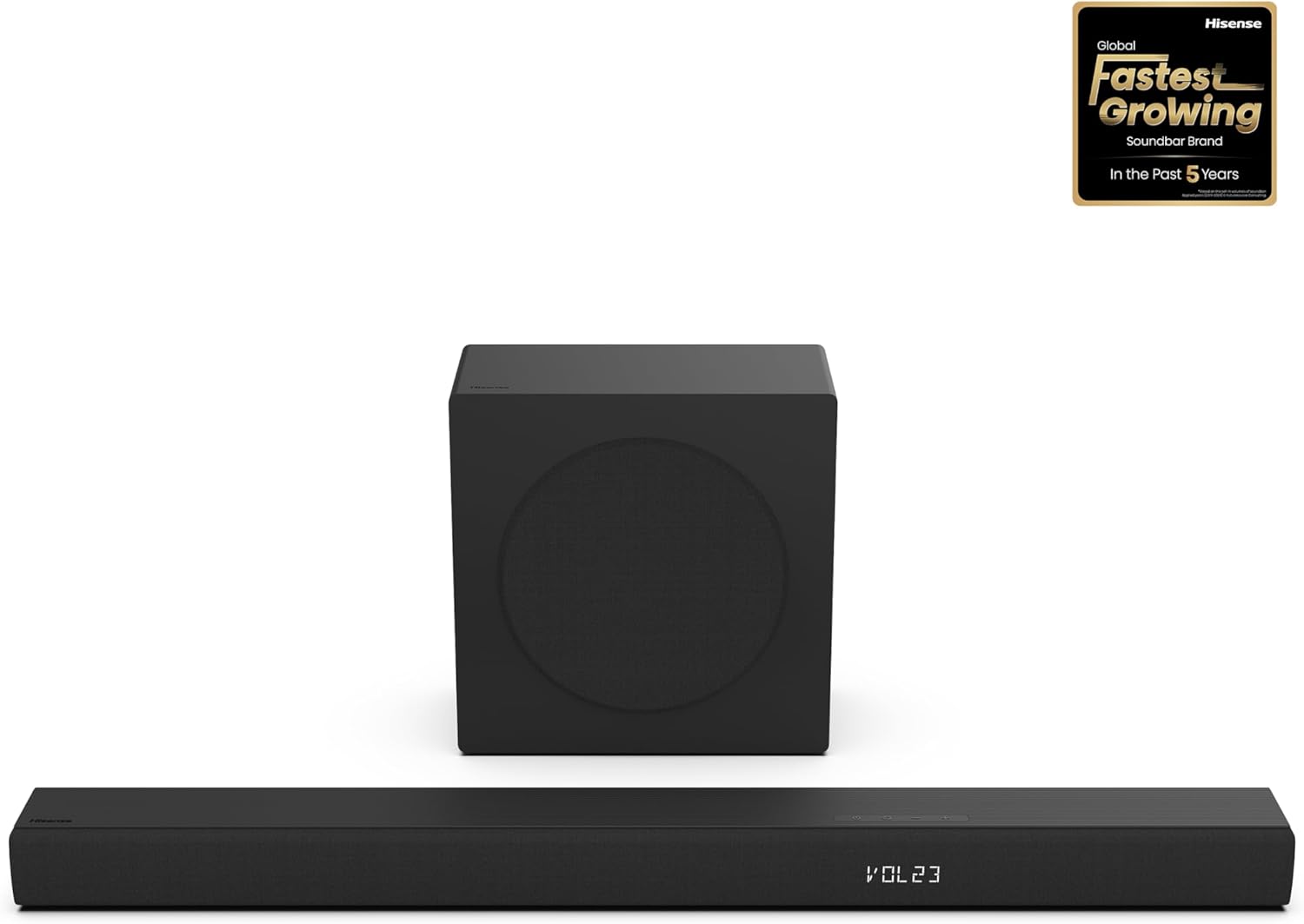 Hisense HS3100-3.1 Channel 480W Soundbar with 6.5 inch Wireless ...