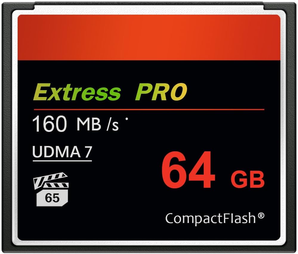 Amazon.com: Sandisk Extreme CompactFlash Memory Card - 64 GB (SDCFXS-064G-A46) : Electronics
