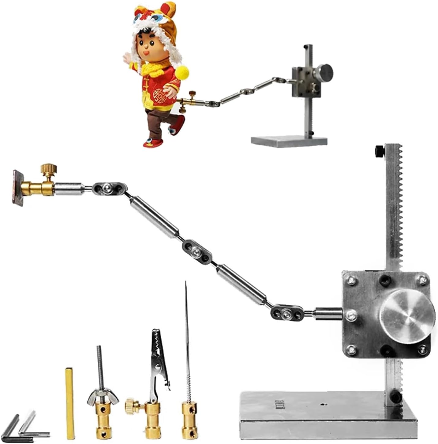 WUJITAIJI Stop Motion Animation Kit, Stainless Steel Armature Rigging ...