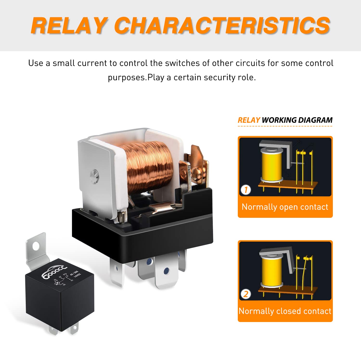 Snapklik.com : 5 Pin Automotive Relay SPDT 5 Prong Auto Tilt Trim Relay ...