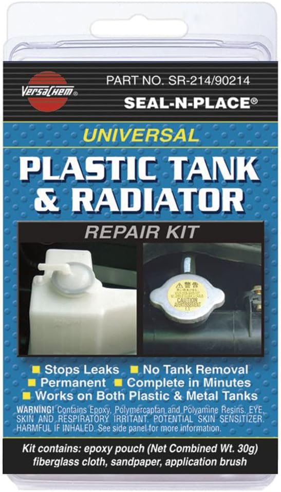 Amazon.com: Versachem 90214 Plastic Tank and Radiator Repair Kit - 30 ...