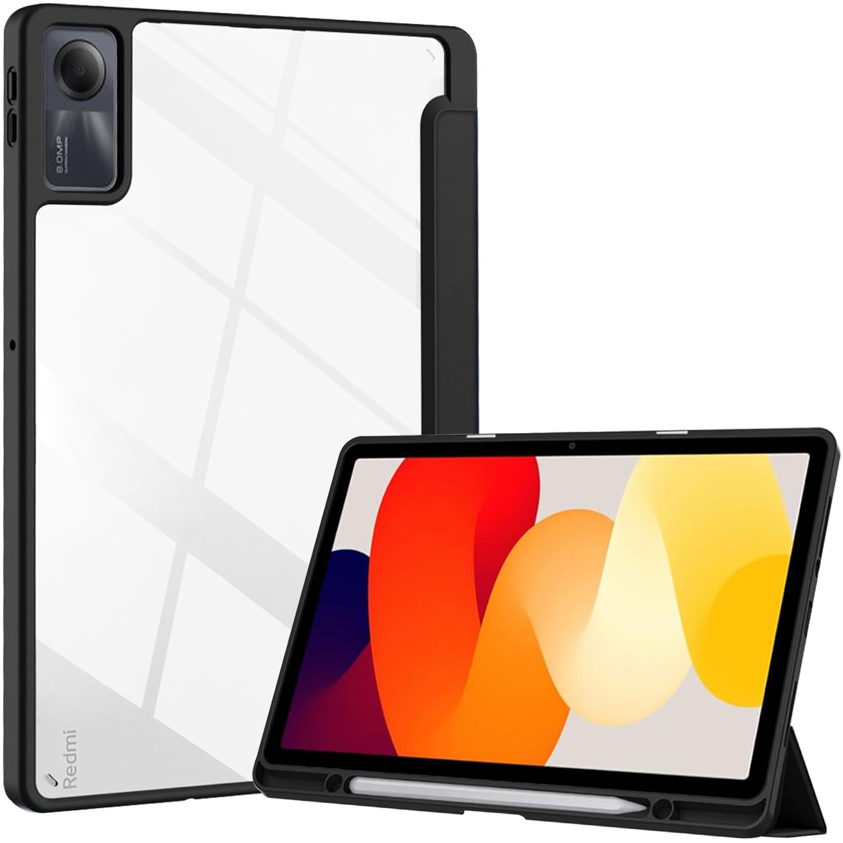 Robustrion Cover for Redmi Pad SE 11 inch Cover Case, Hybrid Cover Case ...