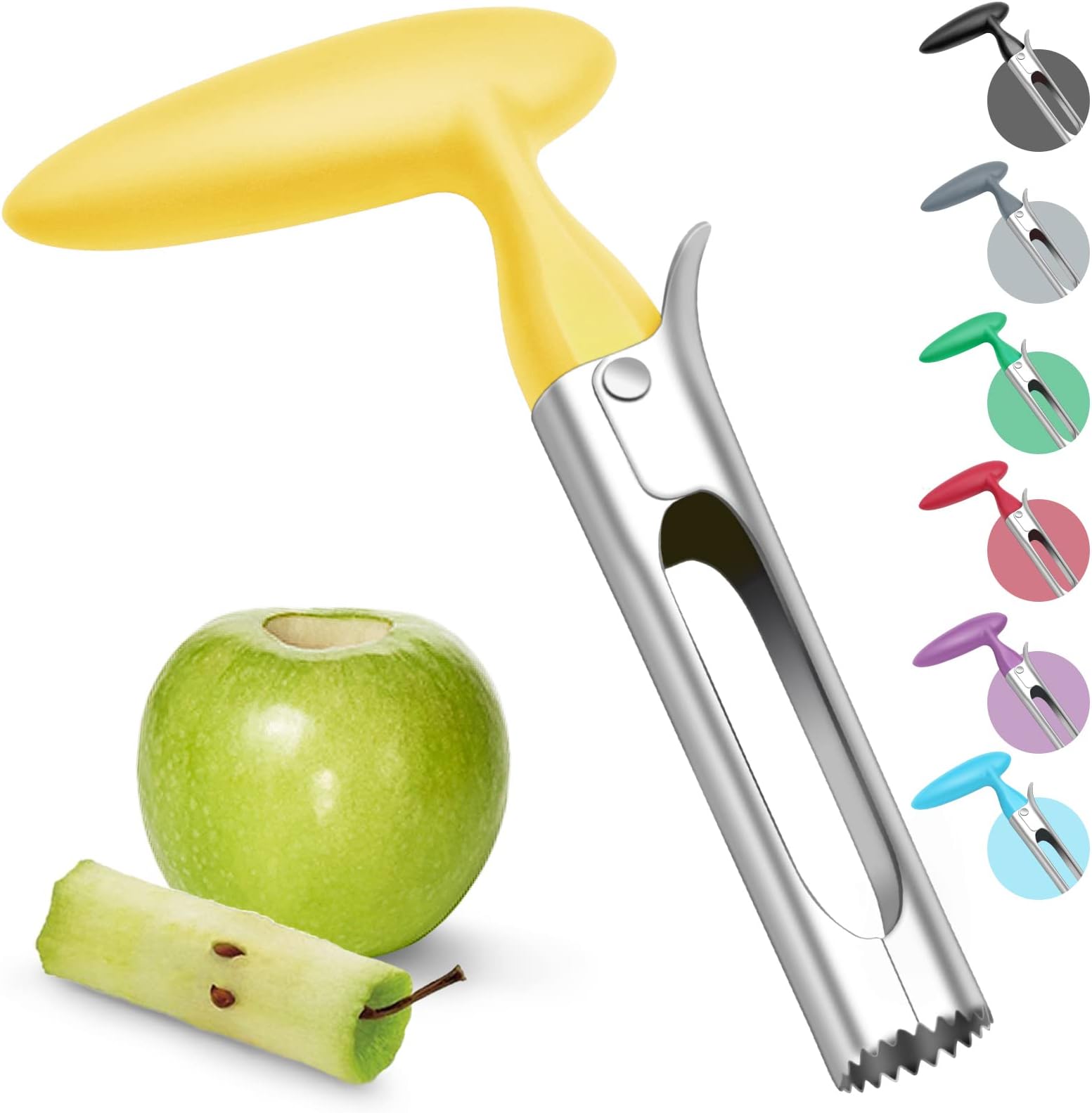 Amazon.com: 2 PACK - Apple Corer Lever Tool by BRIGHT KITCHEN Stainless ...