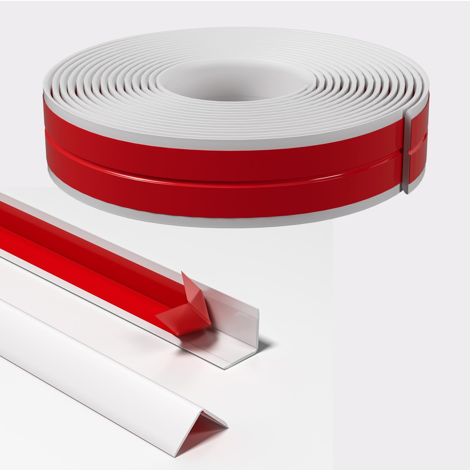 Amazon.com: Pluden Flexible Wall Corner Protector, Self Adhesive Wall ...