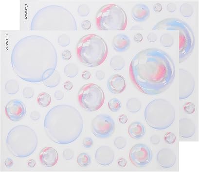 Amazon.com: VOSAREA Bubble Wall Decals Ocean Bathroom Sticker Under The ...
