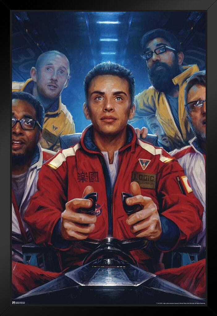 Buy Logic Merch Incredible True Story Album Cover Art Spacesuits Rap s ...