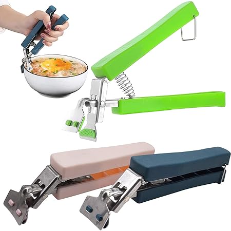 Bahob® Kitchen Stainless Steel Exquisite Bowl Pot Pan Gripper Clip Hot ...