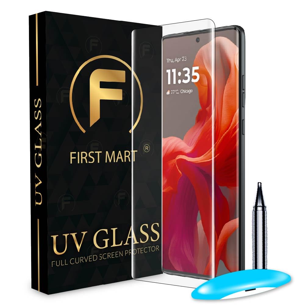 FIRST MART Tempered Glass for Motorola G85 5G with Edge to Edge Full ...