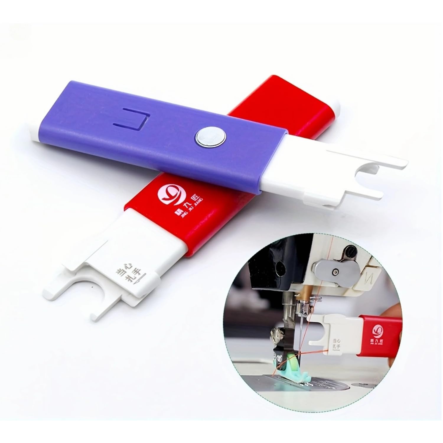 Amazon.com: HONEYSEW Needle Threader for Industrial Sewing Machine ...