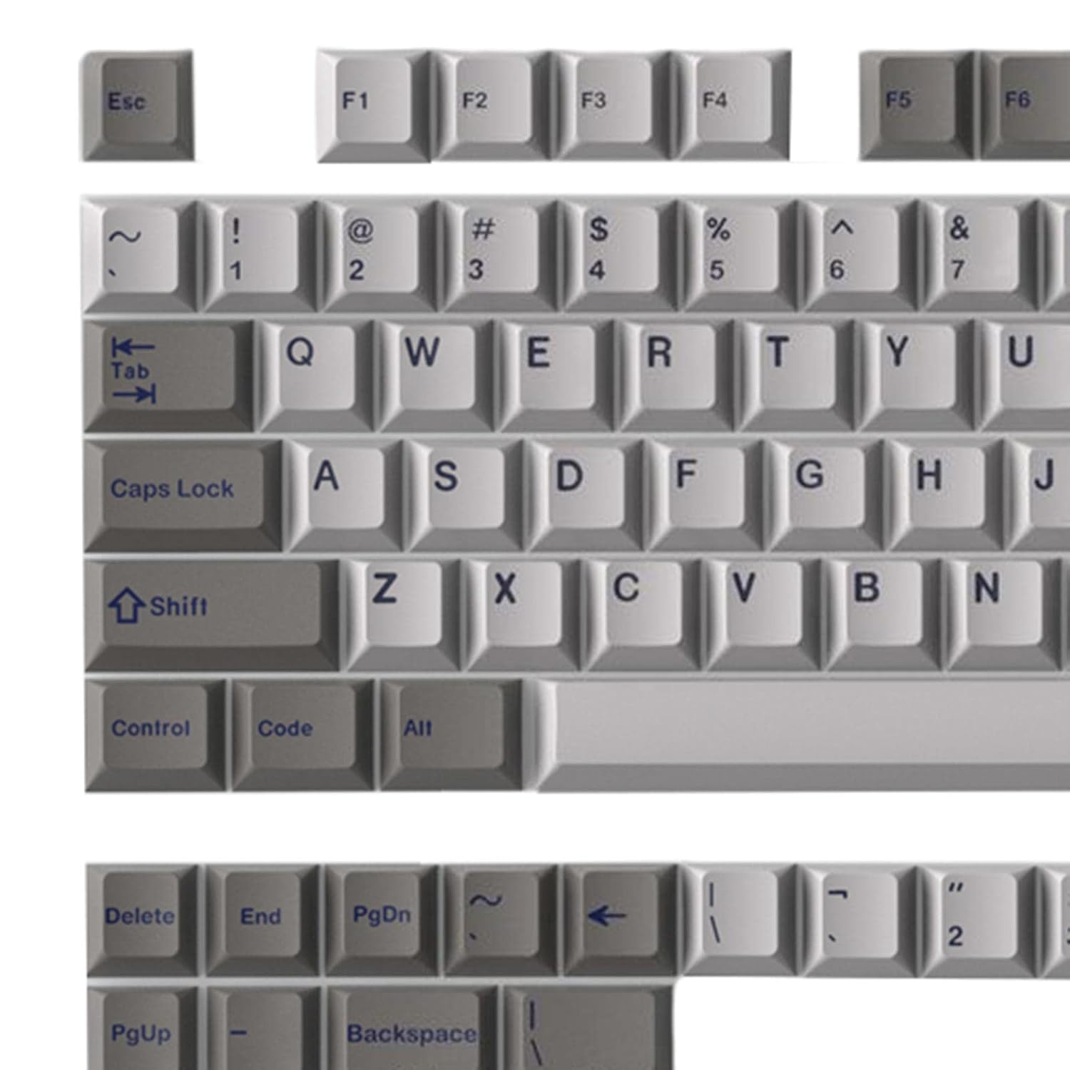 GC 173 Keys Key Caps Keycaps 1.75U 2U for MX Switch Cherry Profile DMG ...