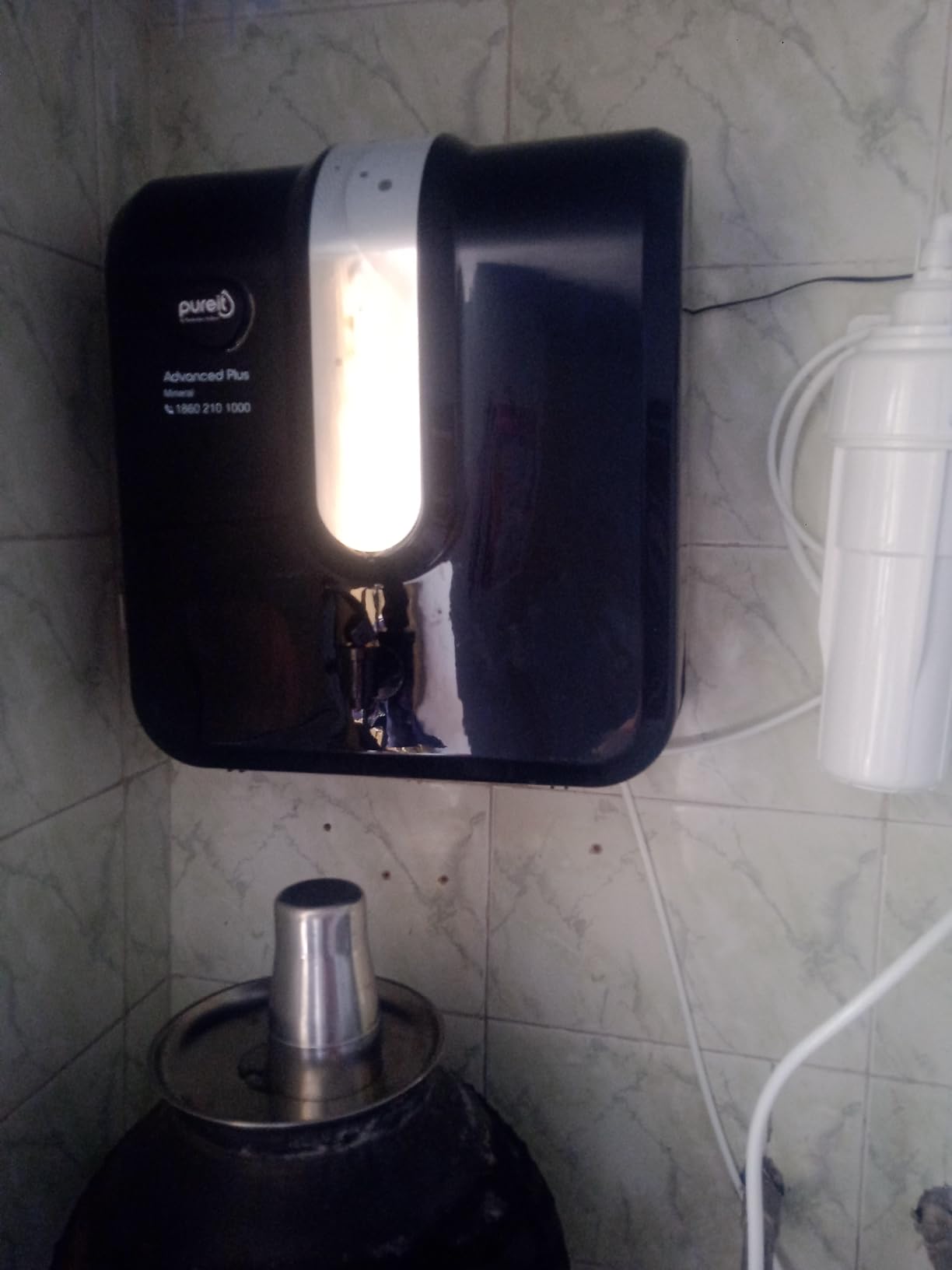 HUL Pureit Advanced Plus 5 L RO + UV + Minerals Water Purifier with ...