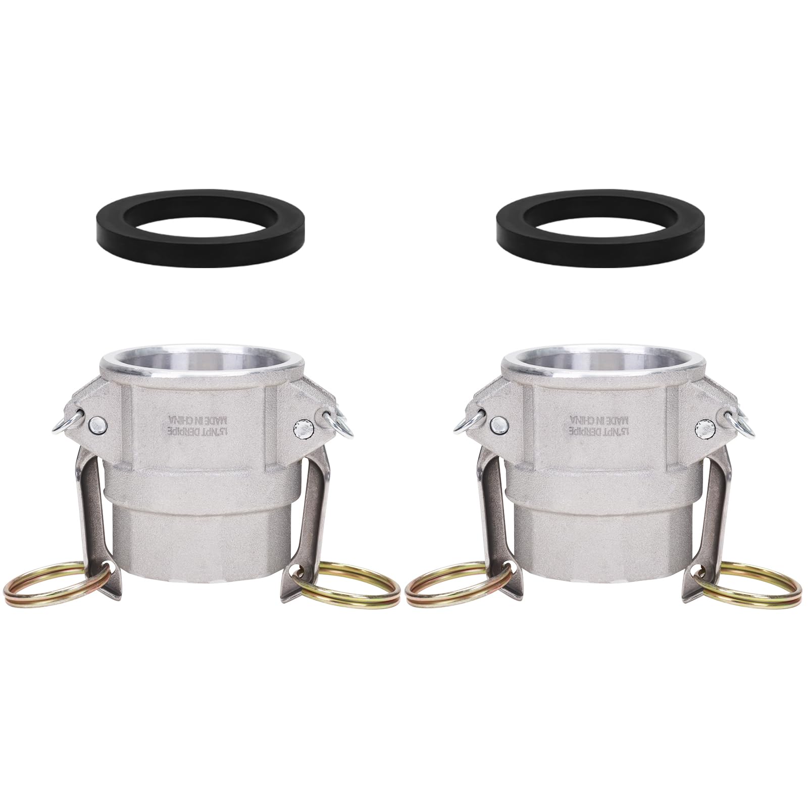 Snapklik.com : DERPIPE Aluminum PartD Camlock Fitting - 1.5" Female Cam ...