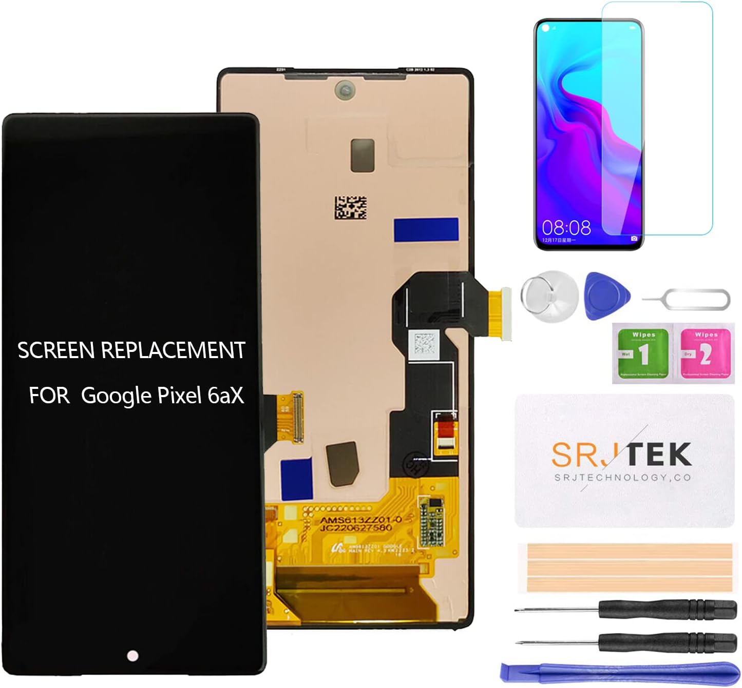 Amazon.com: for Google Pixel 6a Screen Replacement for Google Pixel 6a ...
