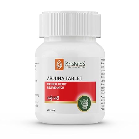 Krishna's Arjun Vati (40 Tablets) | Immune Support | Digestive Health ...
