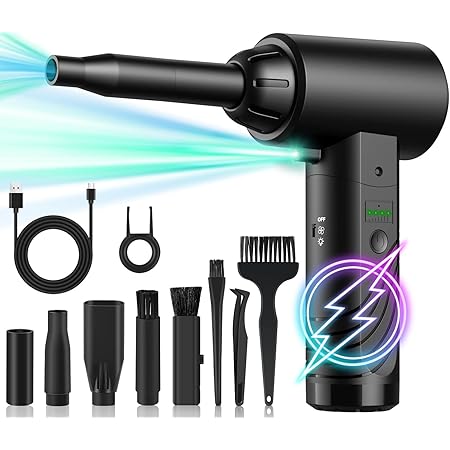 Amazon.com: Electric Air Duster, 150000 RPM Compressed Air Duster with ...