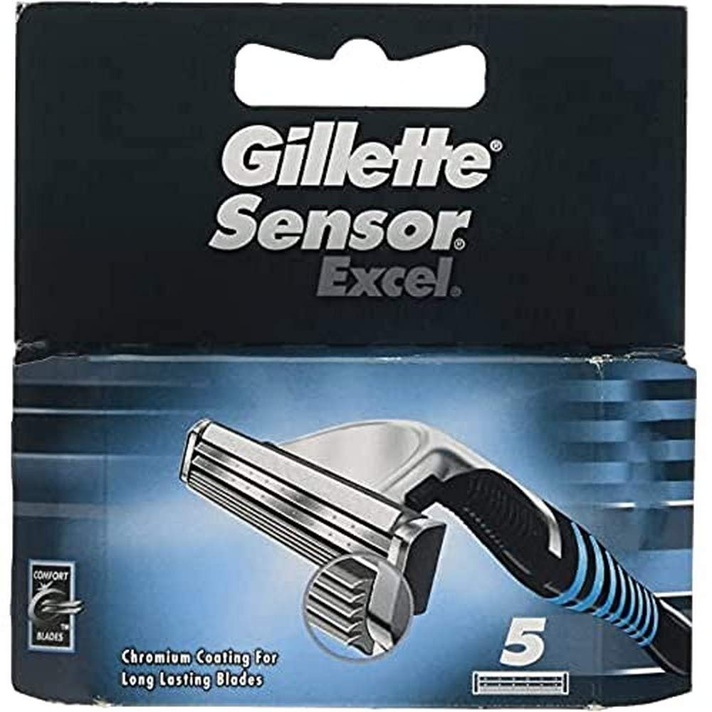 Gillette Sensor Excel Blades 5 Pack : Amazon.in: Health & Personal Care