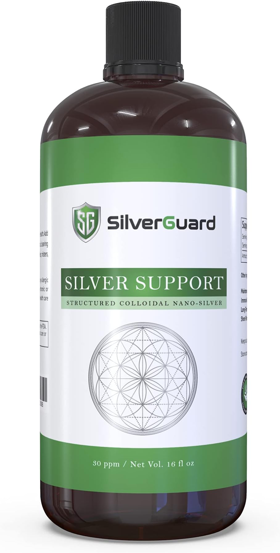 Amazon.com: Silver MTN Minerals Colloidal Silver 16 oz. 240 PPM ...
