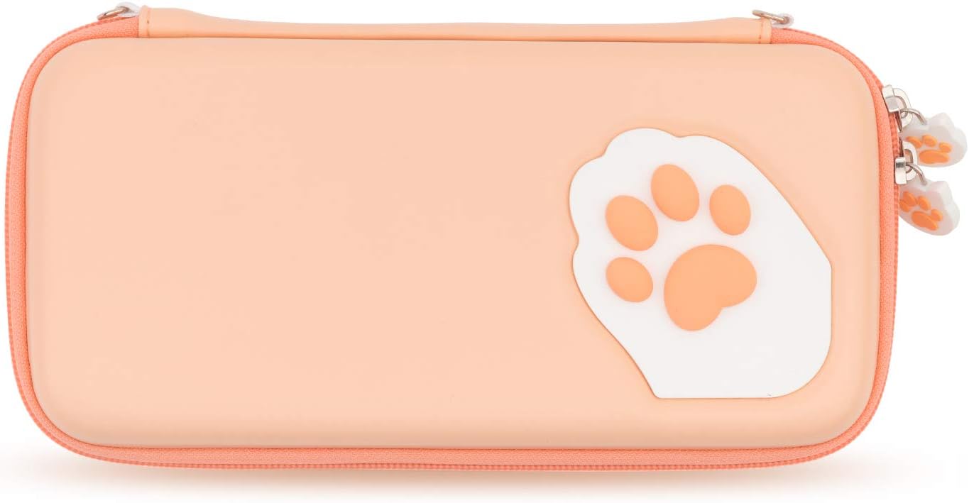 Geekshare Cute Cat Paw Case Compatible with Nintendo Switch - Portable ...