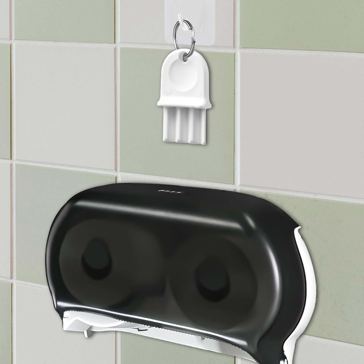 Snapklik.com : 10pcs Toilet Paper Dispenser Key, Plastic Paper Towel ...