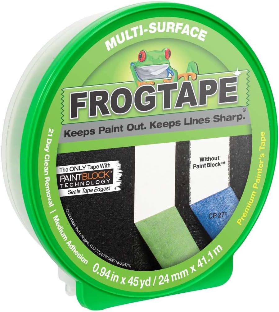 Amazon.com: FrogTape DS 154 Premium Grade, Double-Sided Poly-Hanging Containment Tape, Sticks to ...