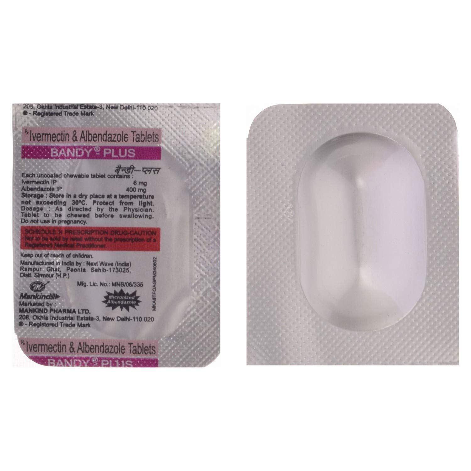 Bandy- Plus - Strip of 1 Tablet : Amazon.in: Health & Personal Care