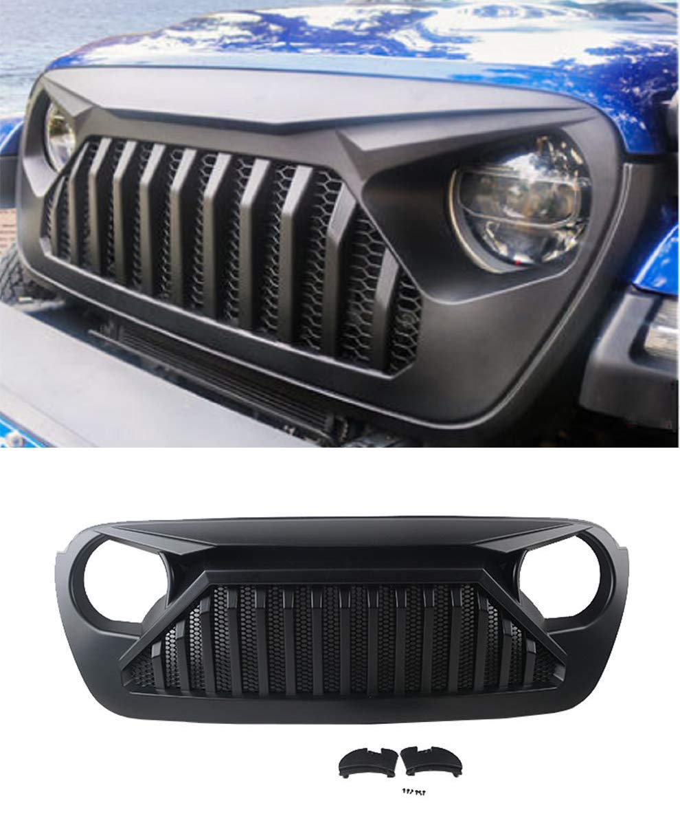 Buy Z8LED for Jeep Wrangler JL Gladiator Grill Mesh Grille Replacement ...