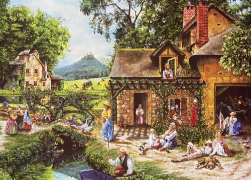 Gibsons - A Renaissance Village 1000 Piece Jigsaw Puzzle : Amazon.co.uk ...