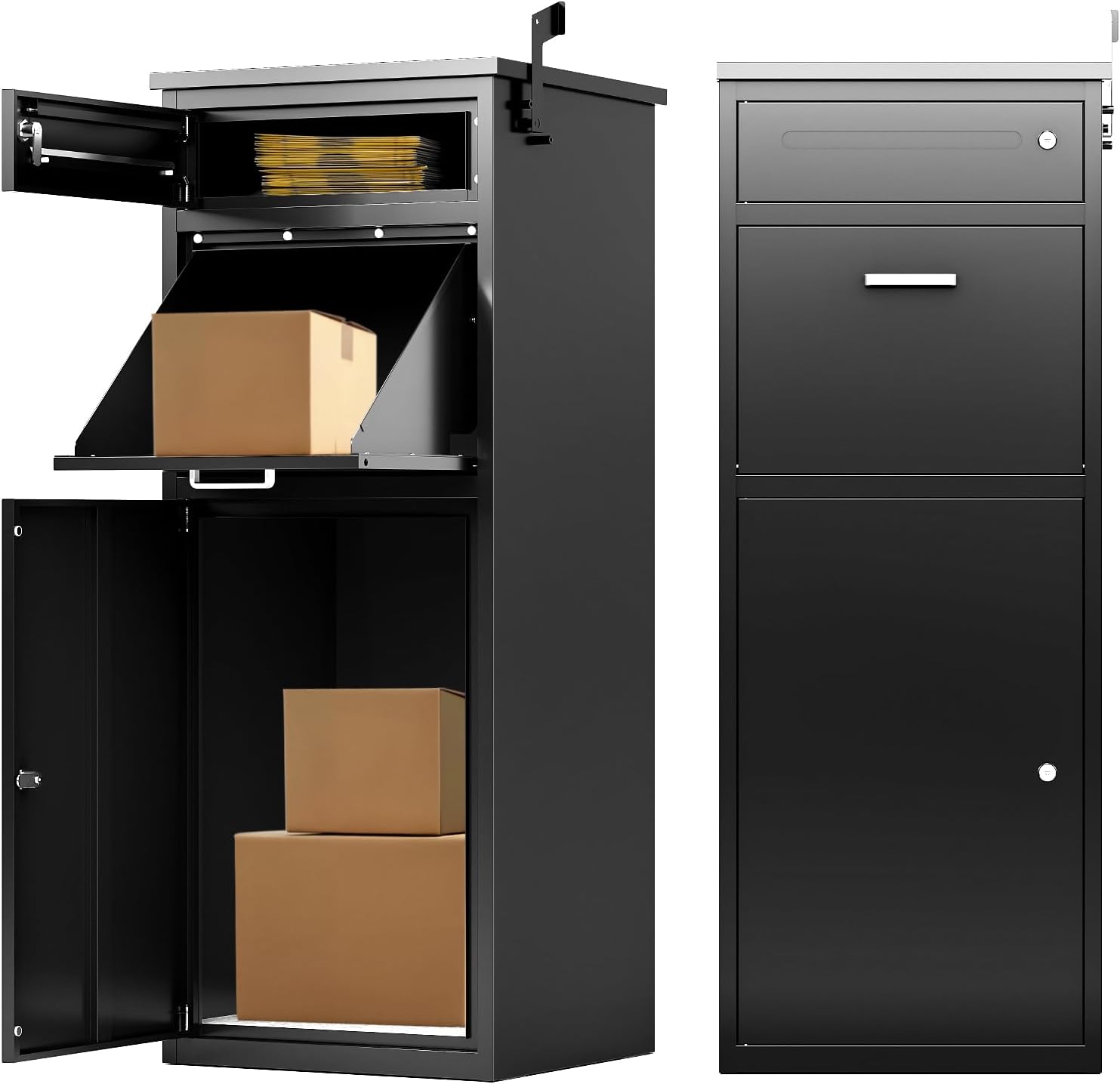Amazon.com: Large Capacity Parcel Drop Box with Secure Locking Function ...