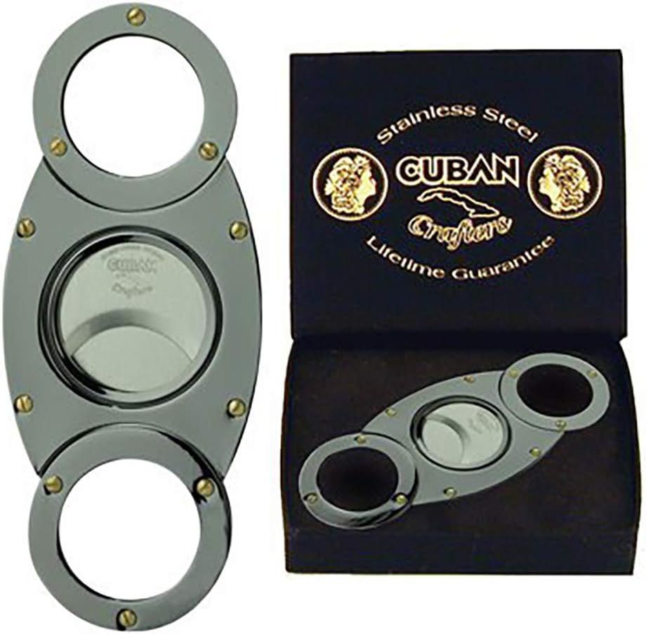 Amazon.com: Cuban Crafters Titanium Perfect Cutter (Dark Silver ...