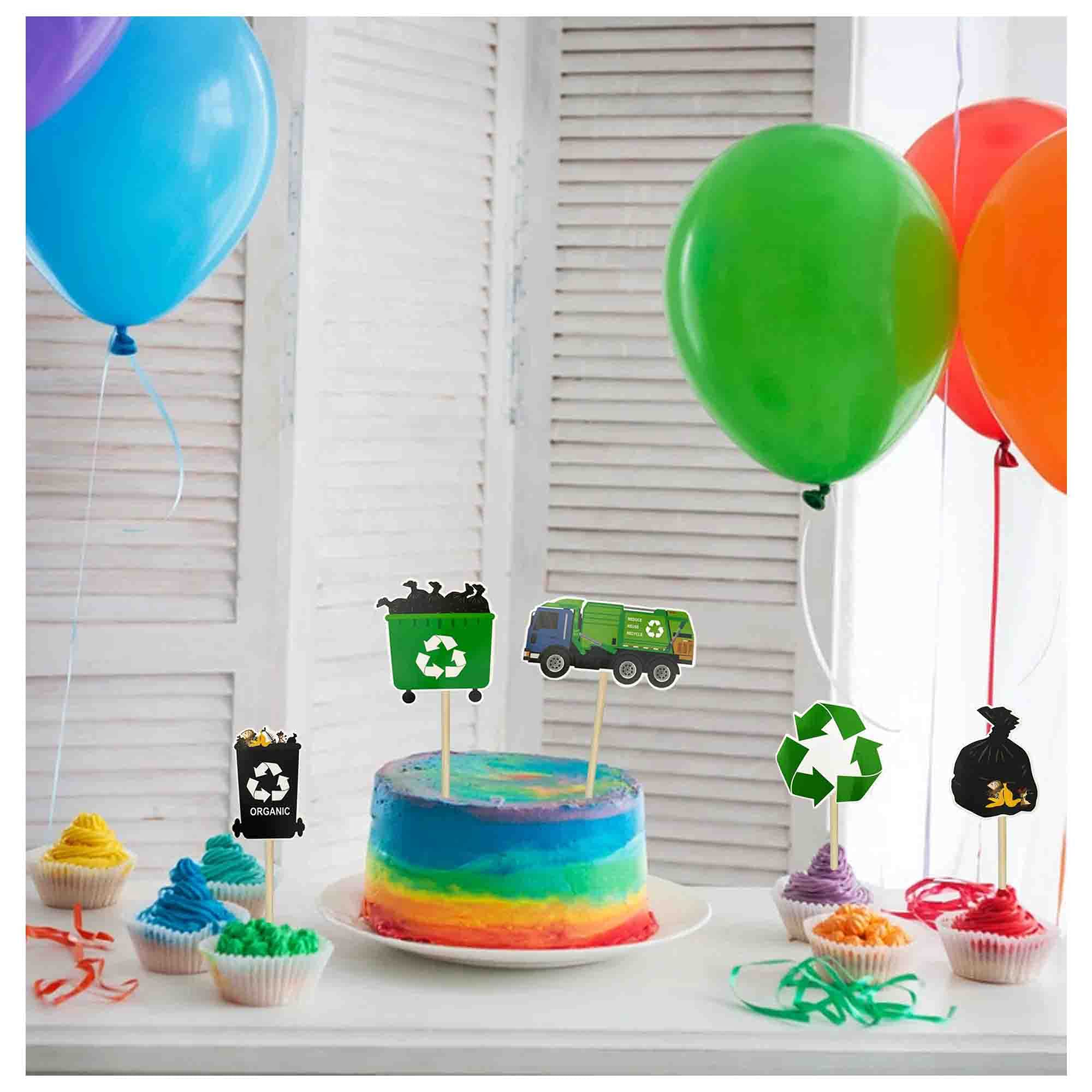 Garbage Truck Party Supplies Garbage Truck Birthday Party Decorations ...