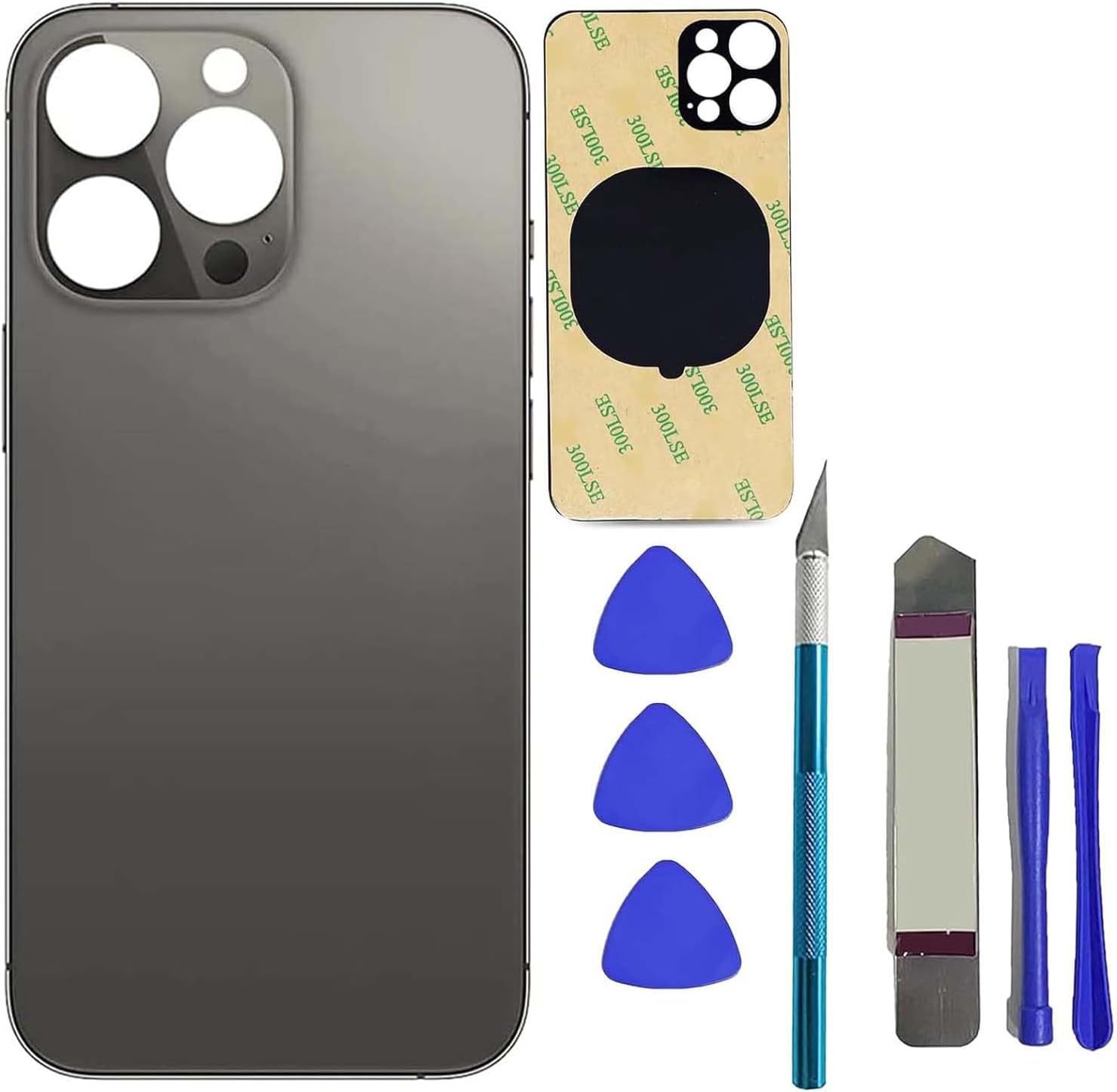 Amazon.com: Mingxiong 13 Pro Max Rear Back Glass Replacement for iPhone ...