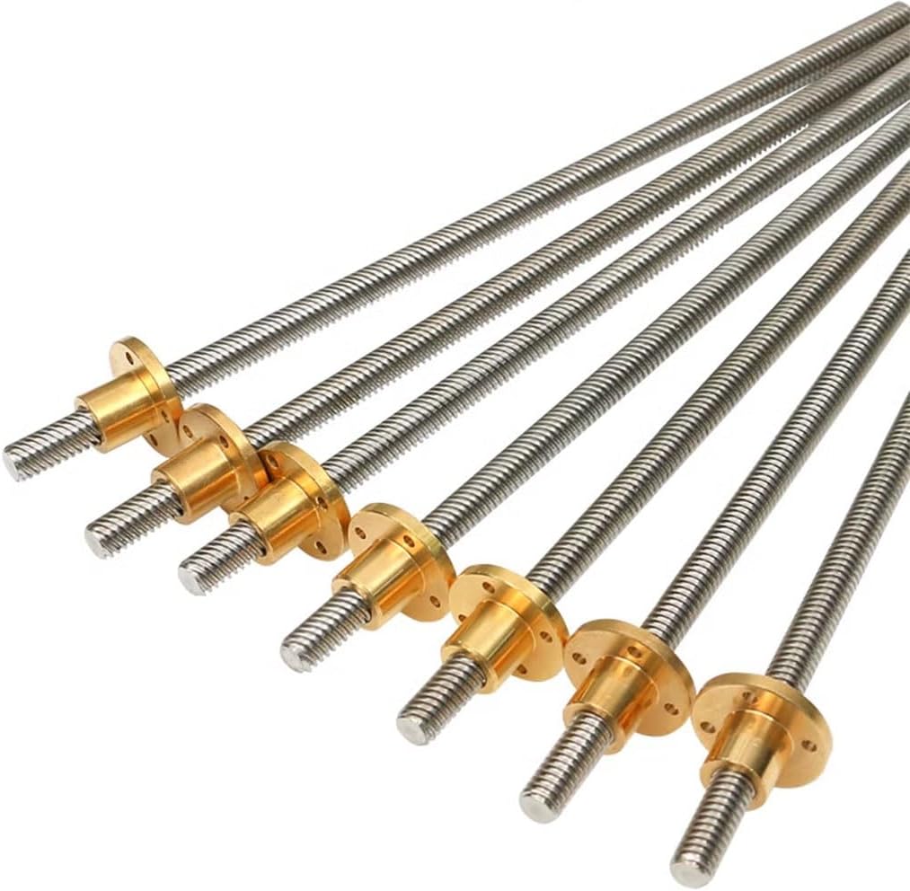 Amazon.com: 1pcs 3D Printer Parts T8 Lead Screw, Length 100 150 200 300 ...