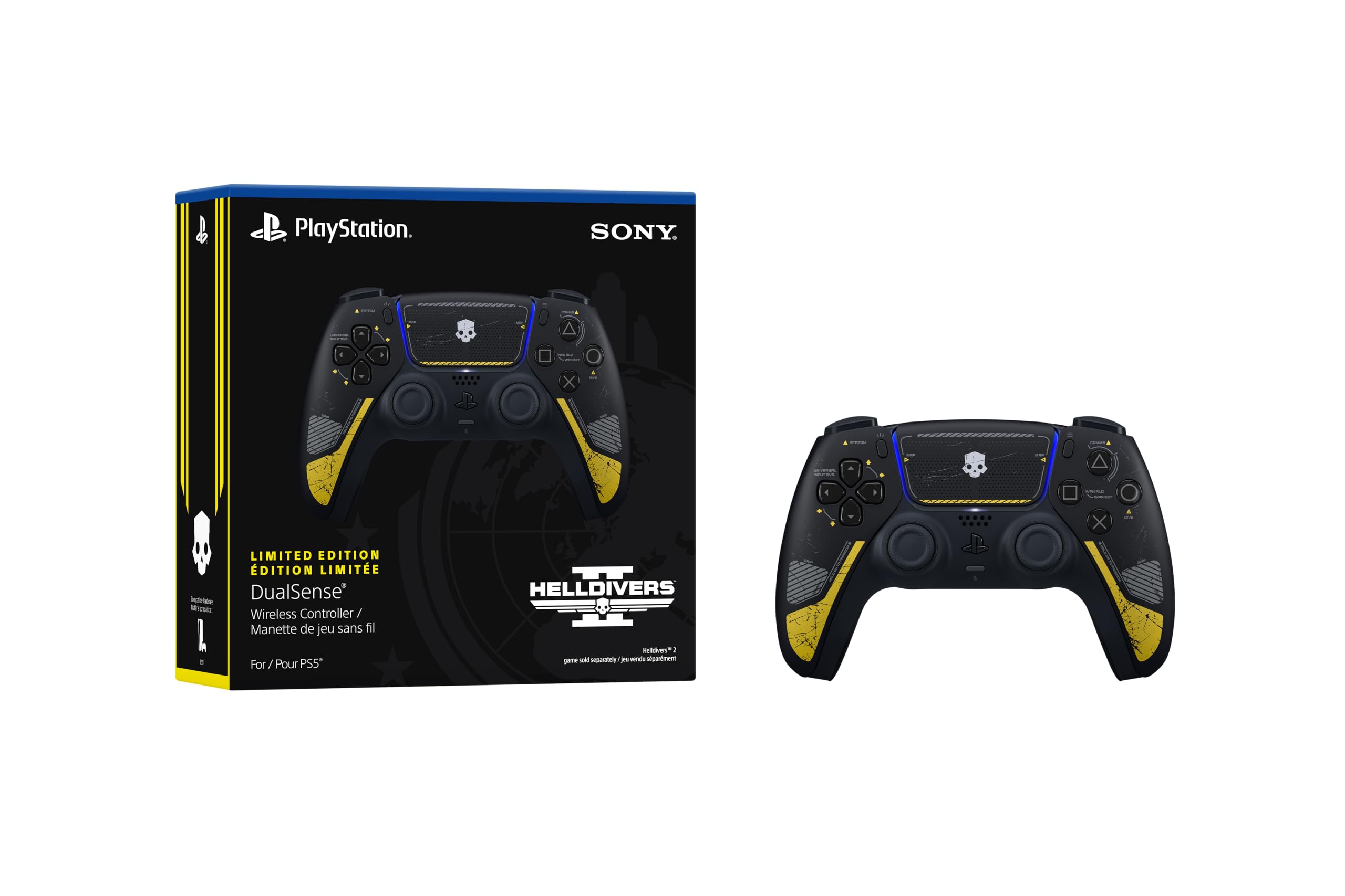 DualSense Wireless Controller - Helldivers 2 Limited Edition stock finder alerts in the CA ...