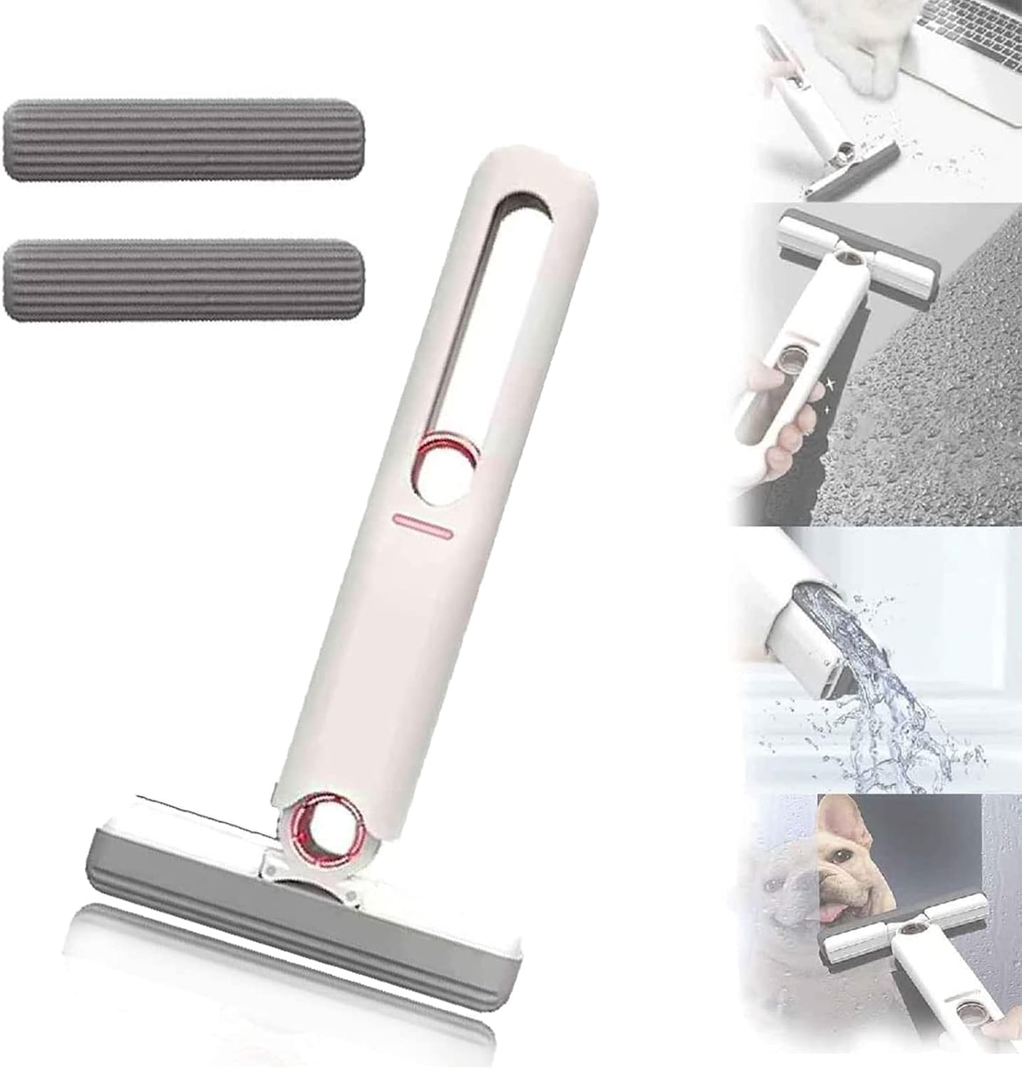 Amazon.com: New Shirln Portable Self-Squeeze Mini Mop,Portable Mini Mop ...