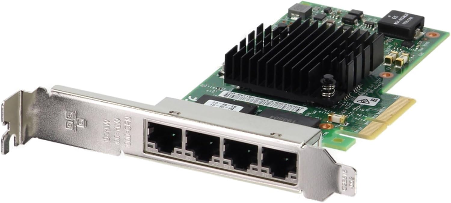 Amazon.com: Dell/Intel I350-T4 1Gb QP RJ45 FH NIC (0NWK2) (Renewed ...