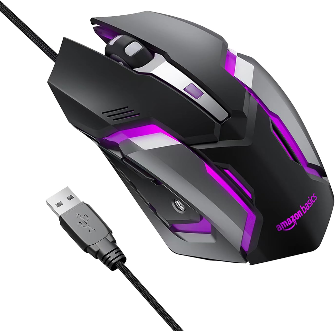 Amazon.in: Buy amazon basics Optical USB Gaming Mouse with LED Effect ...