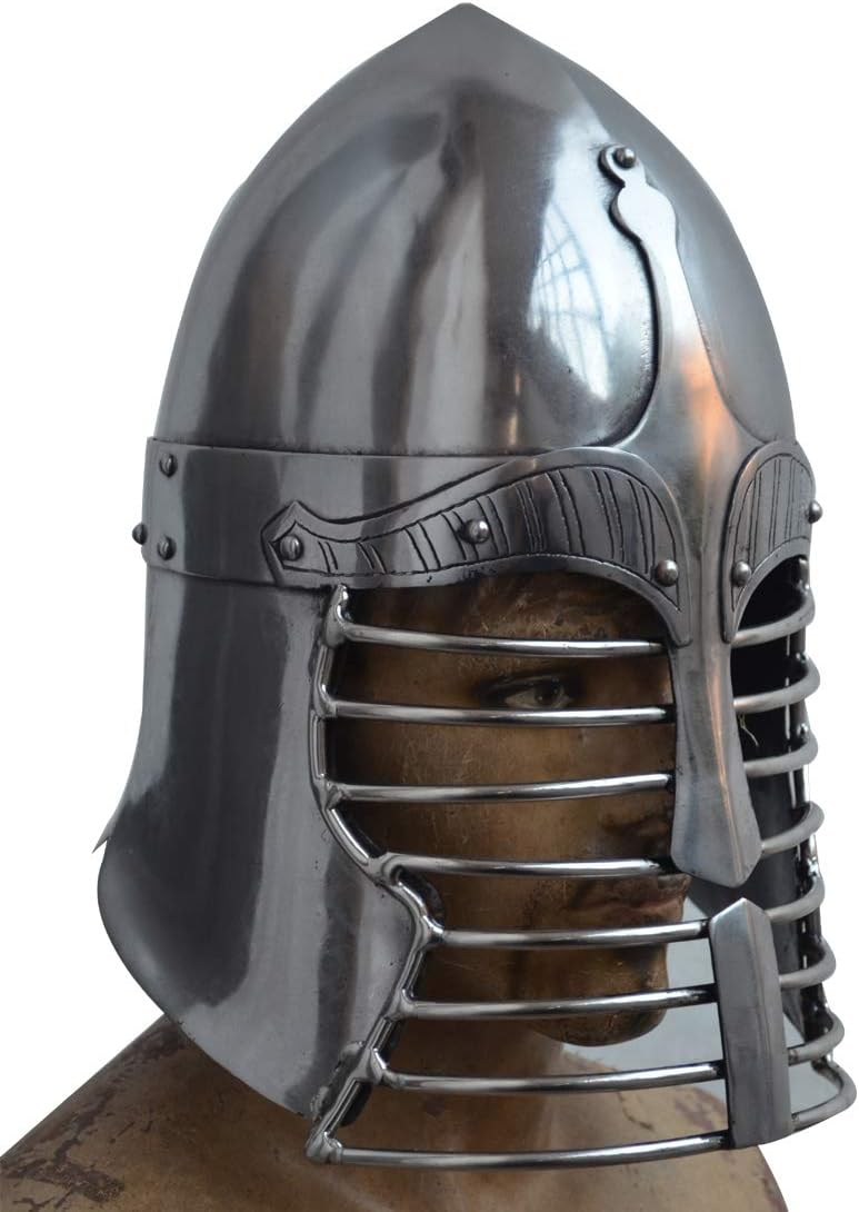 Amazon.com : Medieval Sugar Loaf Persian War Helmet Heavy Battel Ready ...