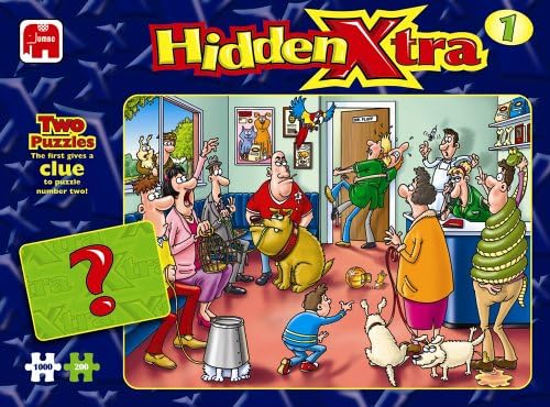 Disney Jumbo Hidden Xtra Two Puzzles At The Vets : Amazon.co.uk: Toys ...