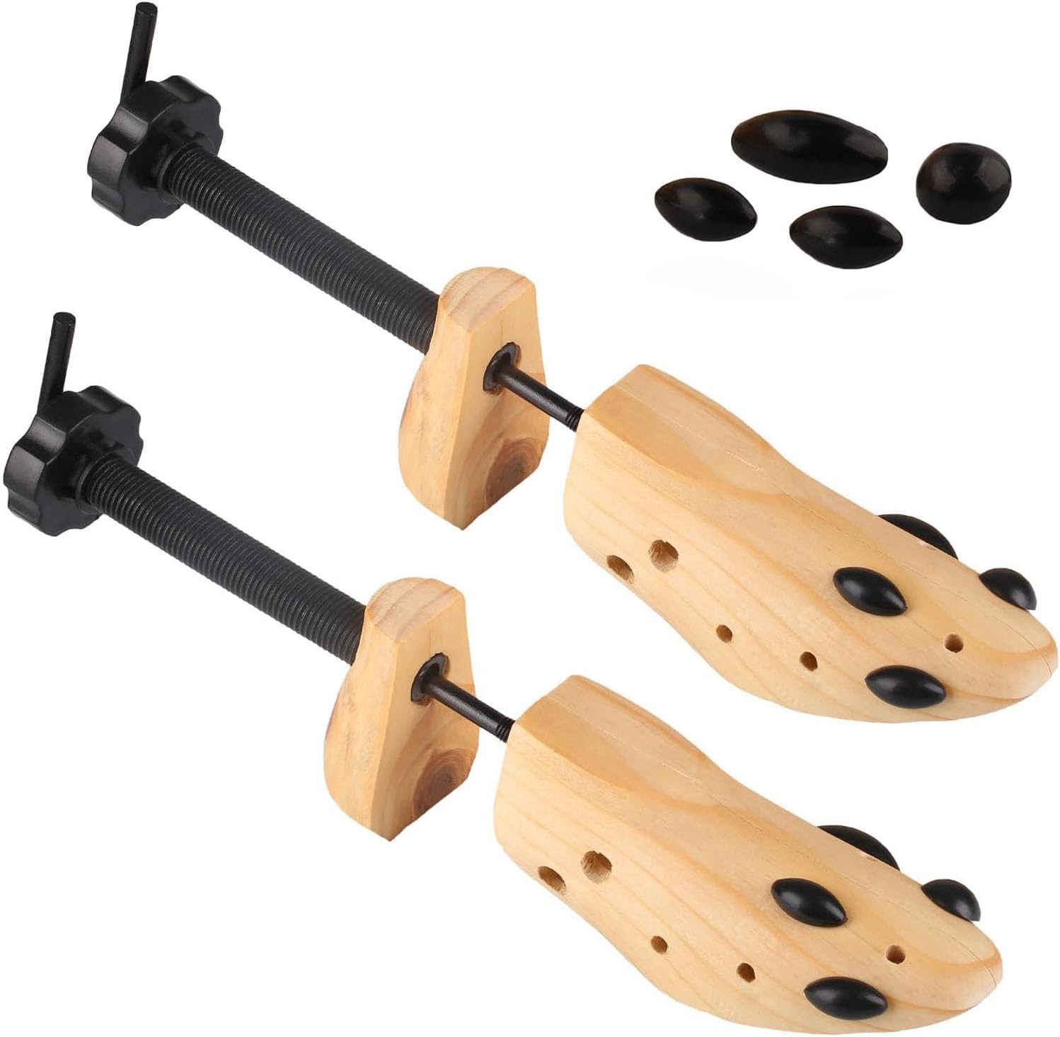 Amazon.com: Pestor Unisex Professional Shoe Stretcher,4-Way Wood Shoe ...