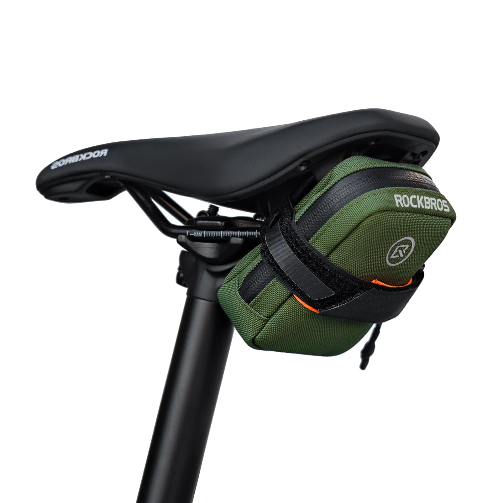 Amazon.com: ROCKBROS Bike Saddle Bag Bike Seat Bag Small Bike Bag Under ...