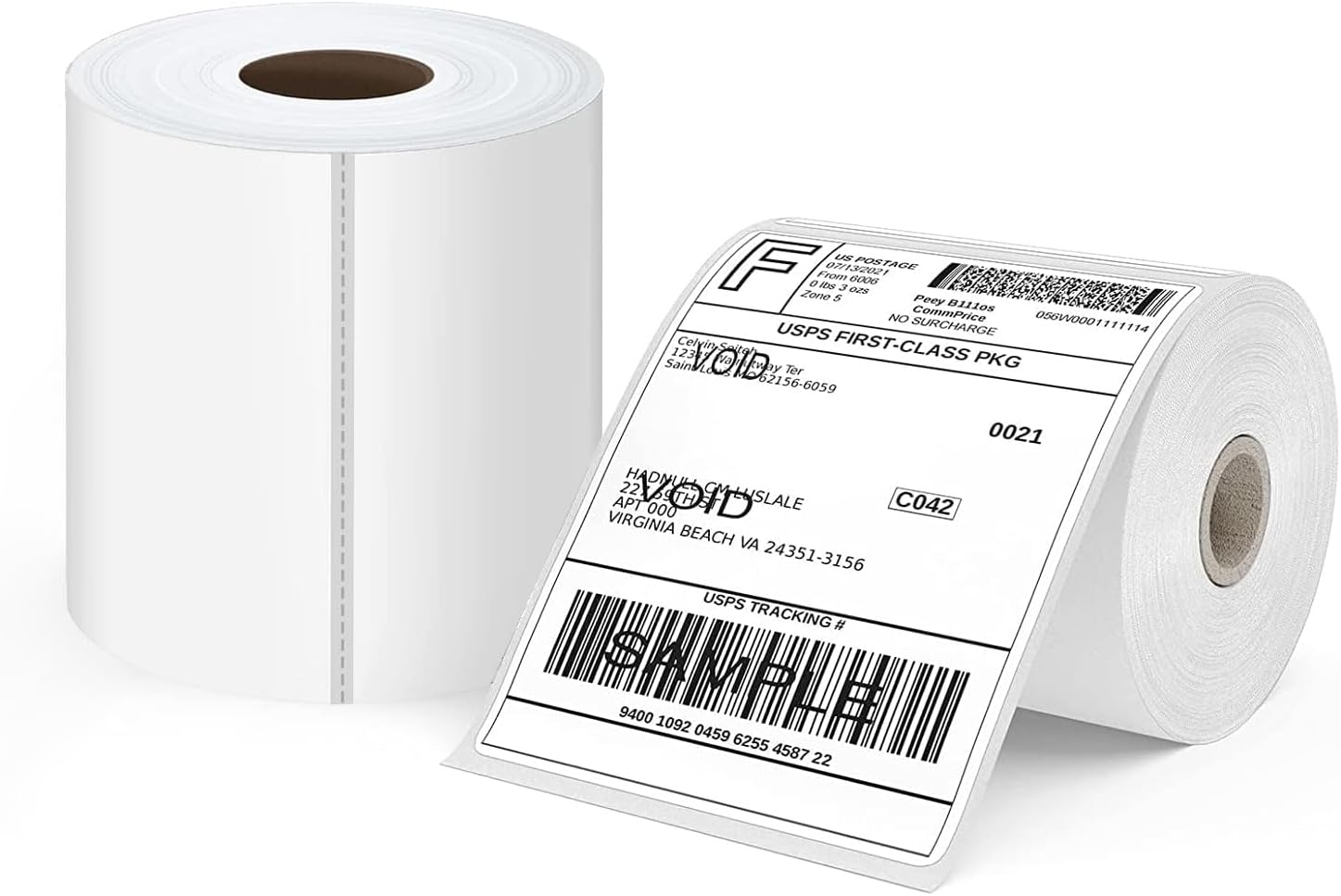 Amazon.com: RBHK Thermal Labels 4x6-5000 Labels, 20 Rolls Direct ...
