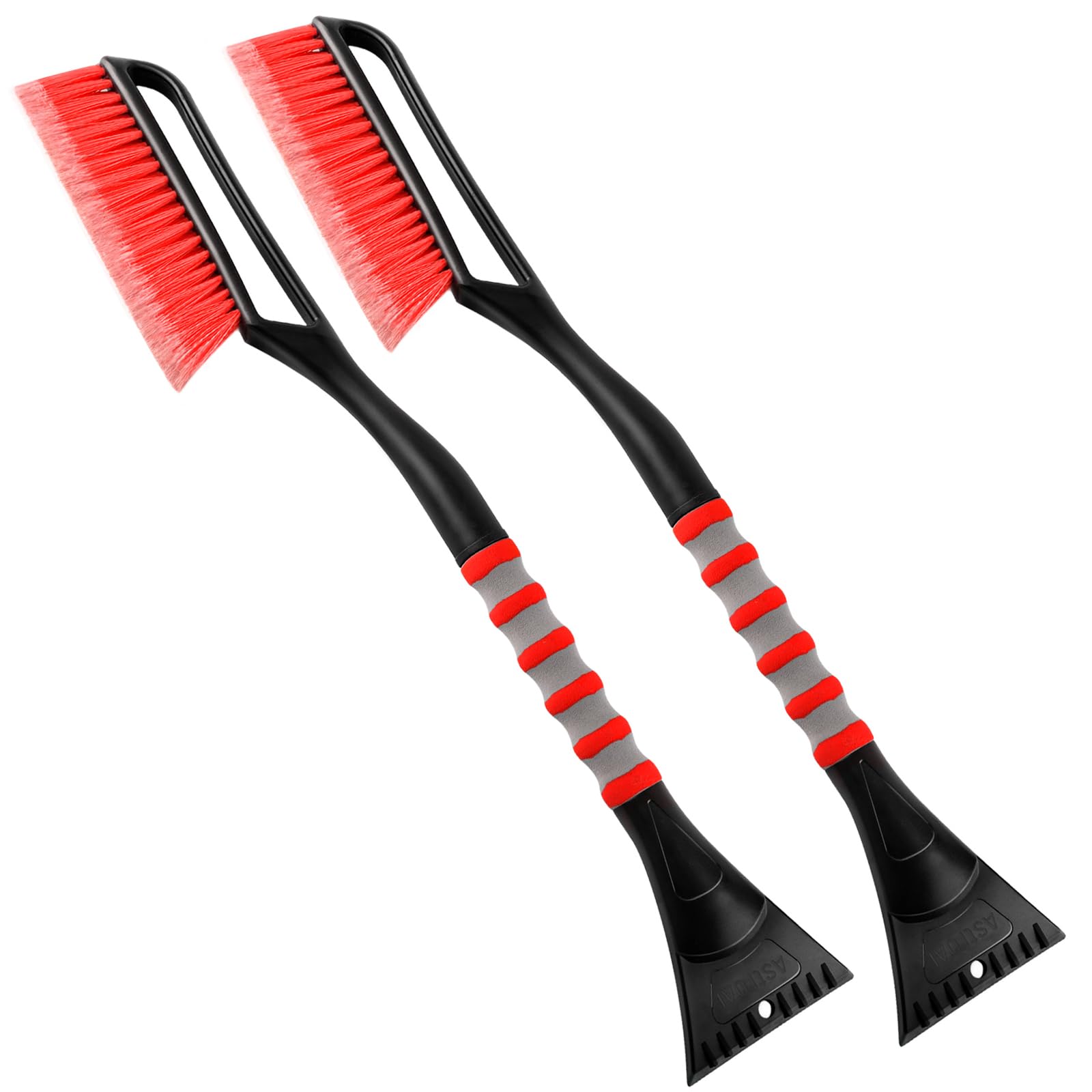 Snapklik.com : AstroAI 2 Pack 27" Snow Brush And Ice Scrapers For Car ...